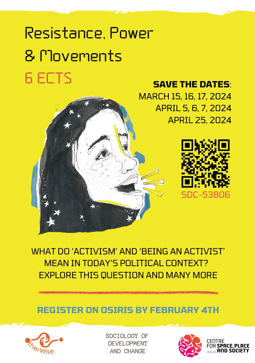 Elective course | Resistance, Power & Movements – Centre for Space ...