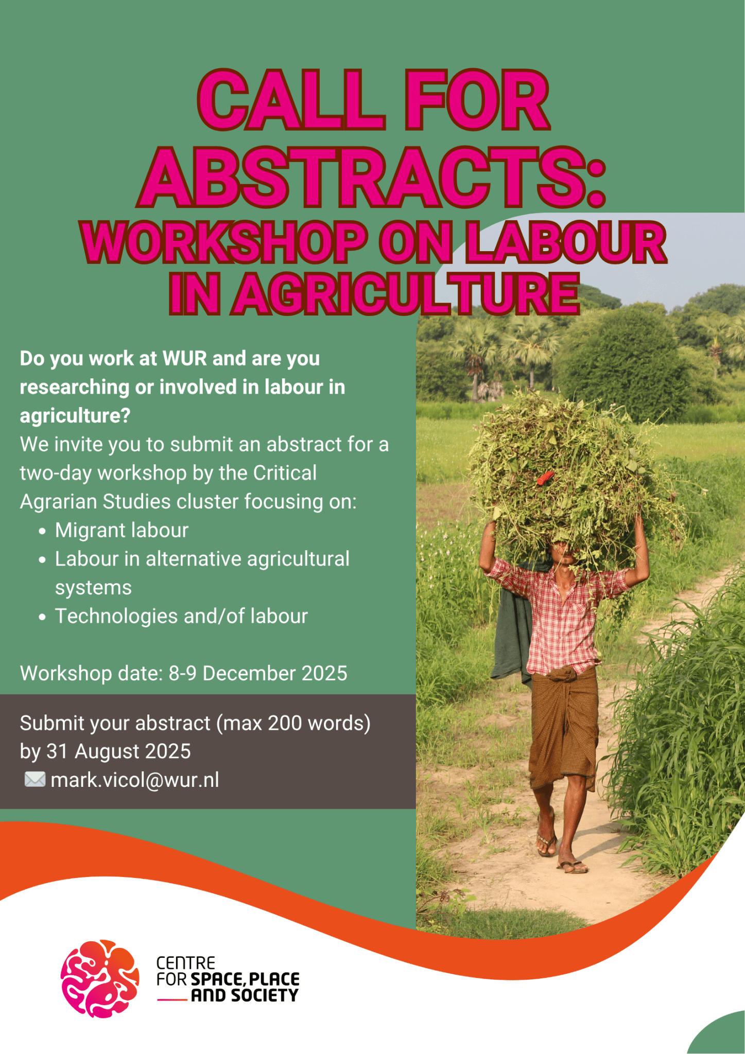 Call for Abstracts: Workshop on Labour in Agriculture – Centre for ...