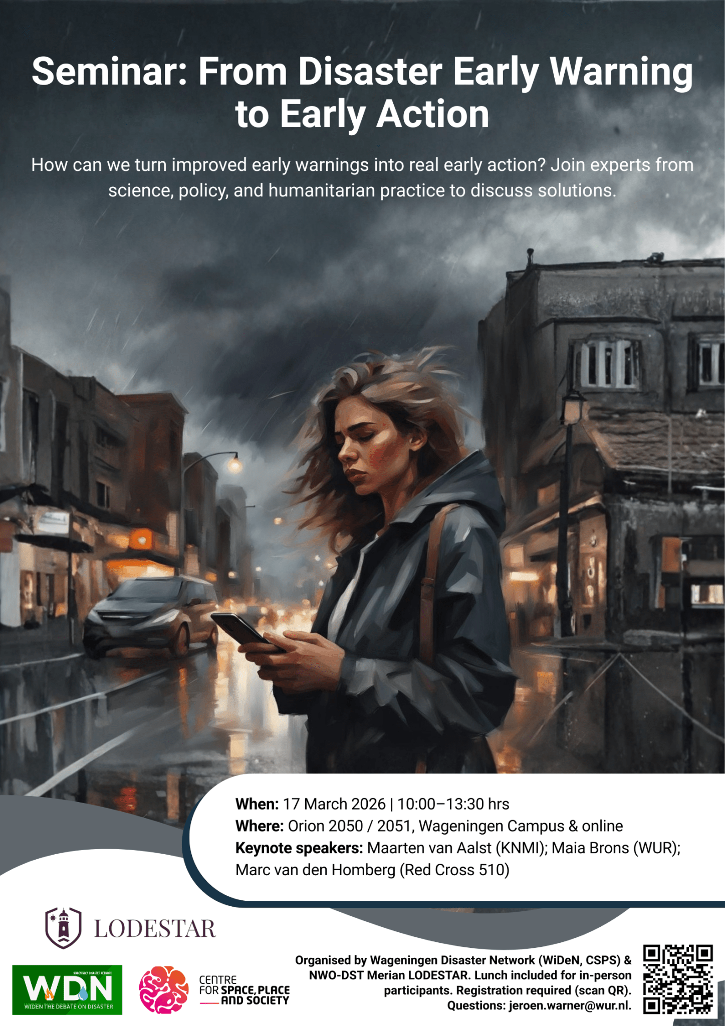 Seminar: From Disaster Early Warning to Early Action – Centre for Space ...
